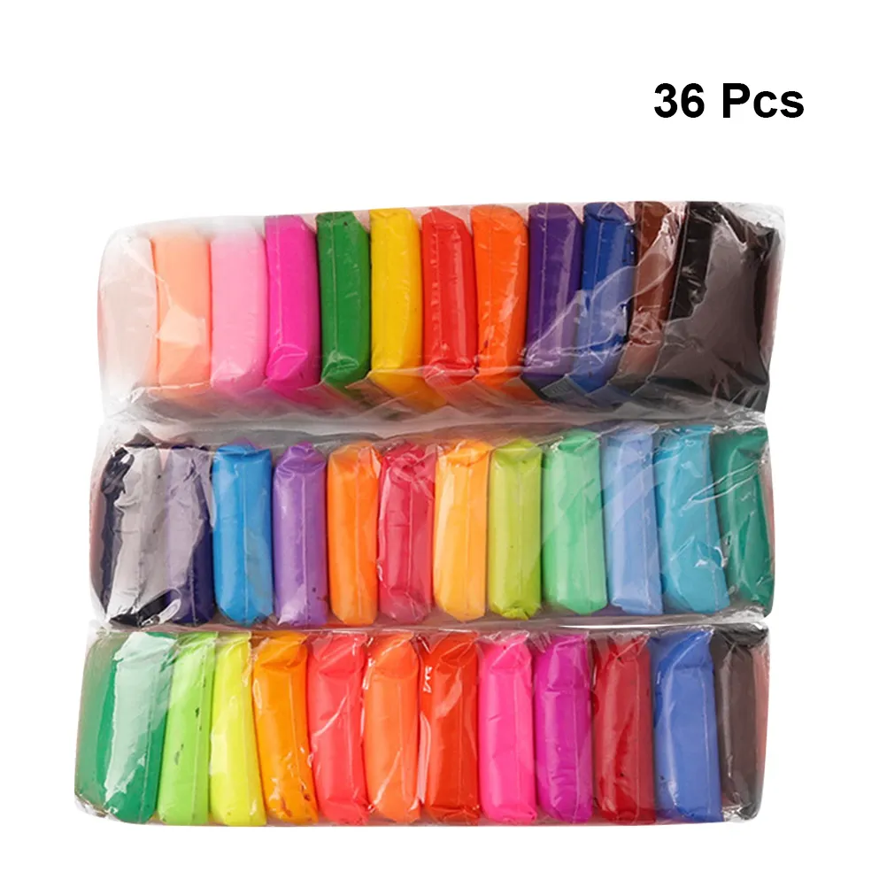 DHgate.com:36 Colors Air Dry Clay Kit with Sculpting Tools for Kids ...