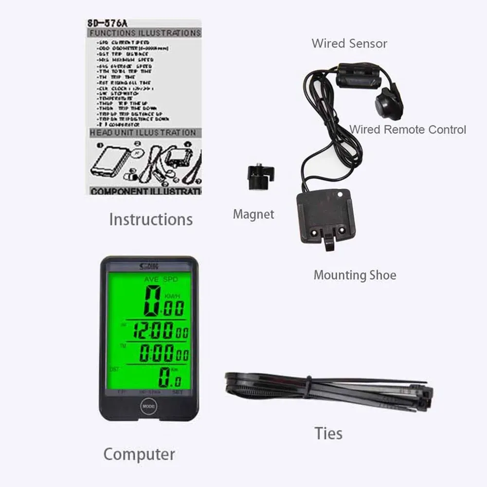576A Touch Screen USB Dual Battery Bike Speedometer from Dhgate Kitchen ...
