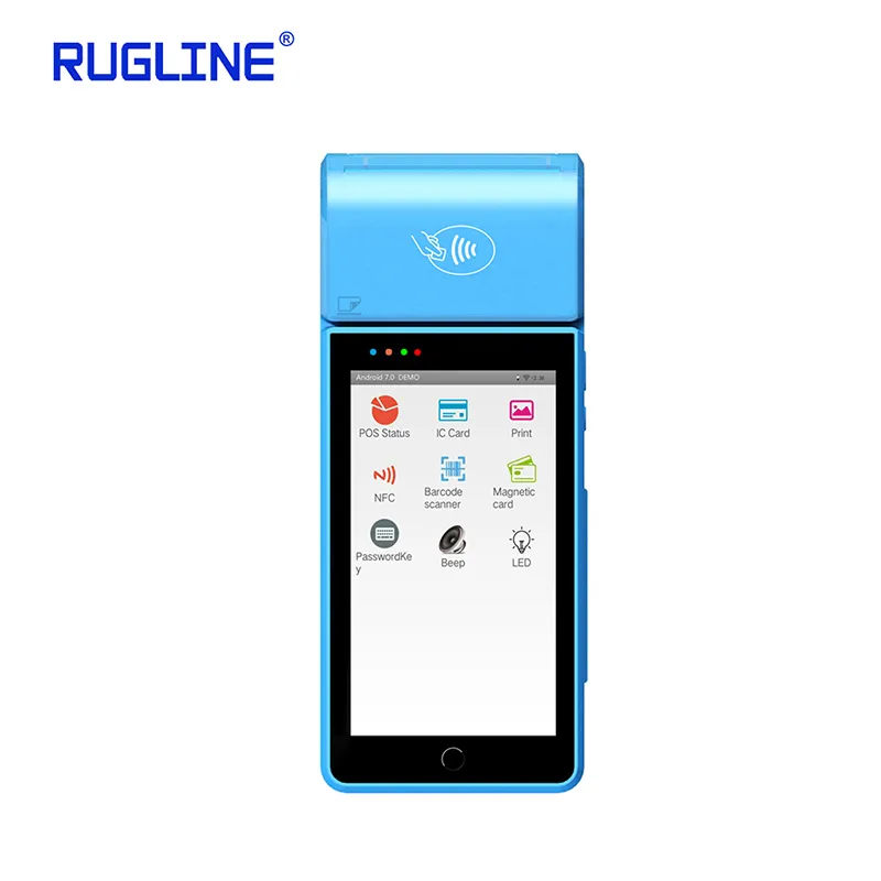 5 4G Android Mini POS System with Built-in Printer, Bluetooth, & Wi-Fi ...