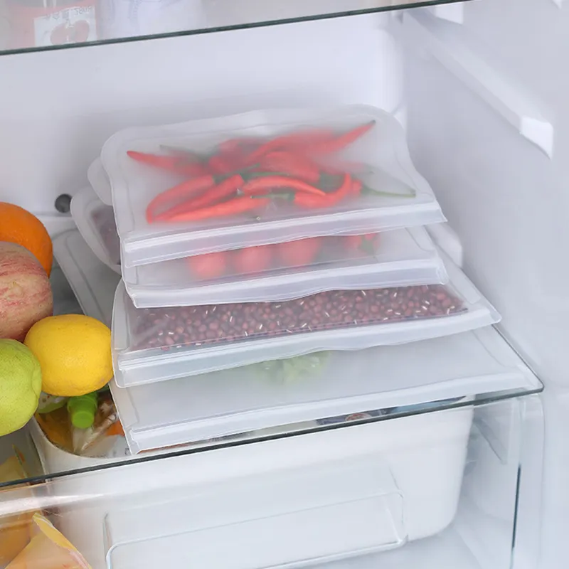 DHgate.com:Leakproof Reusable Saran Wrap Plastic Bags for Food Freezer ...