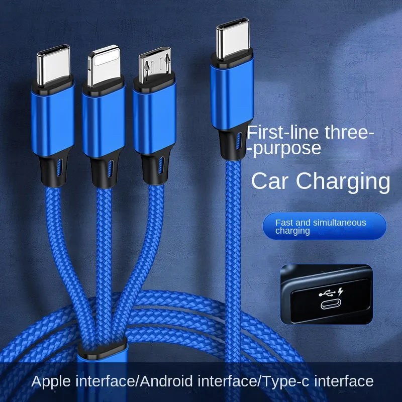DHgate.com:Type-C 3-in-1 Fast Charging Cable: Simultaneous PD Quick ...
