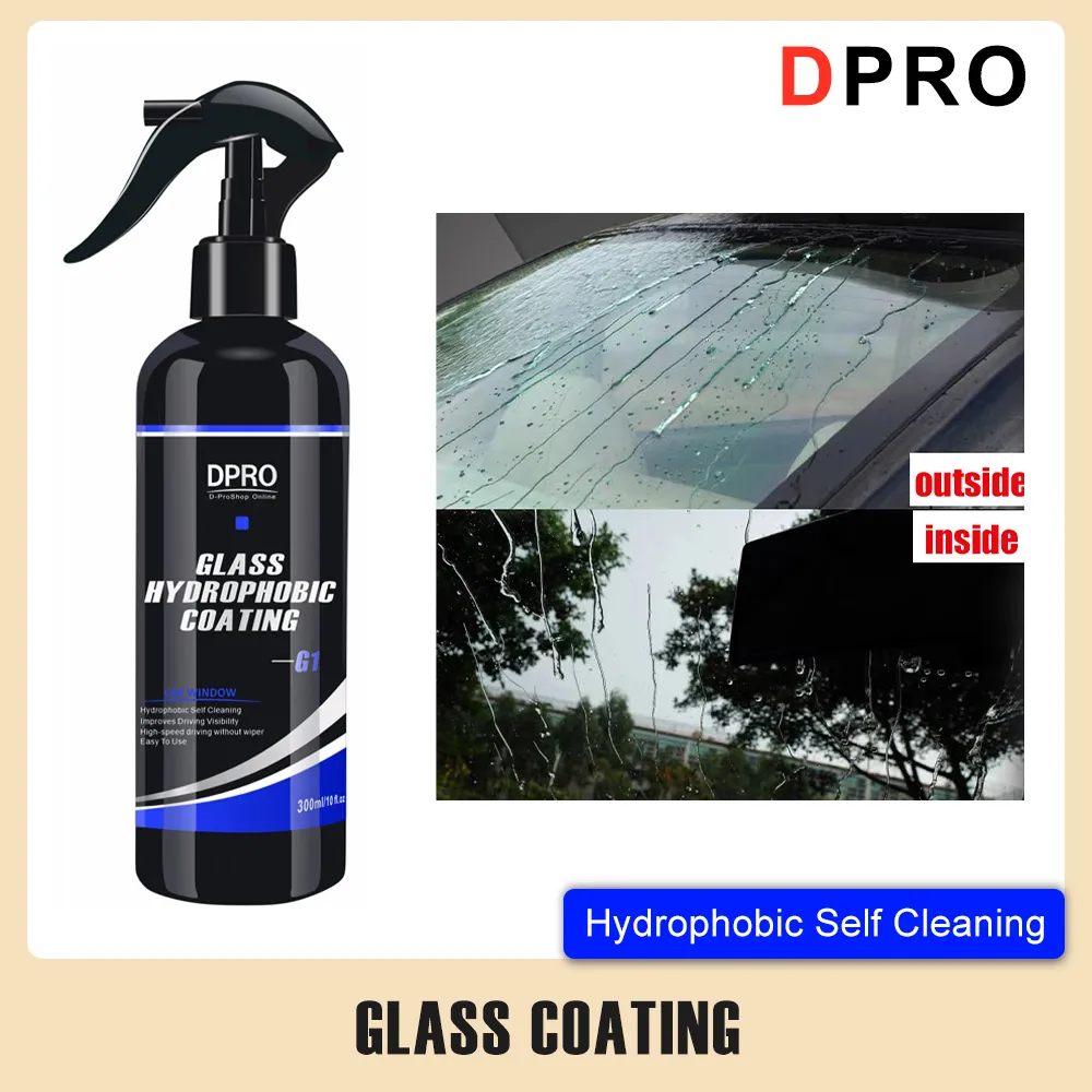 DPRO G1 Car Glass Polishing Paste Hydrophobic Anti-Rain Coating ...