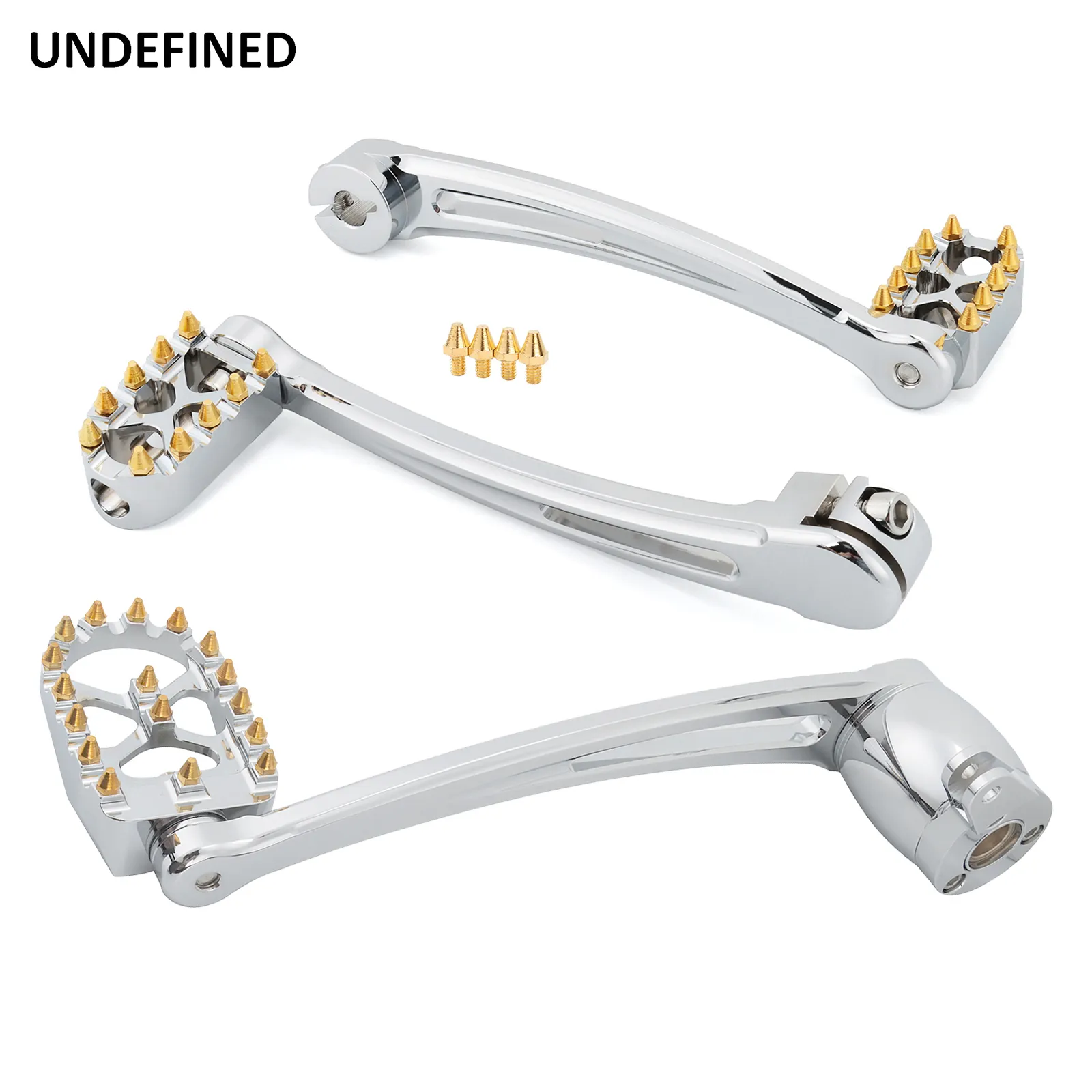 DHgate.com:Brake Arm Shift Lever Kits MX Golden Shifter Pegs for Harley ...