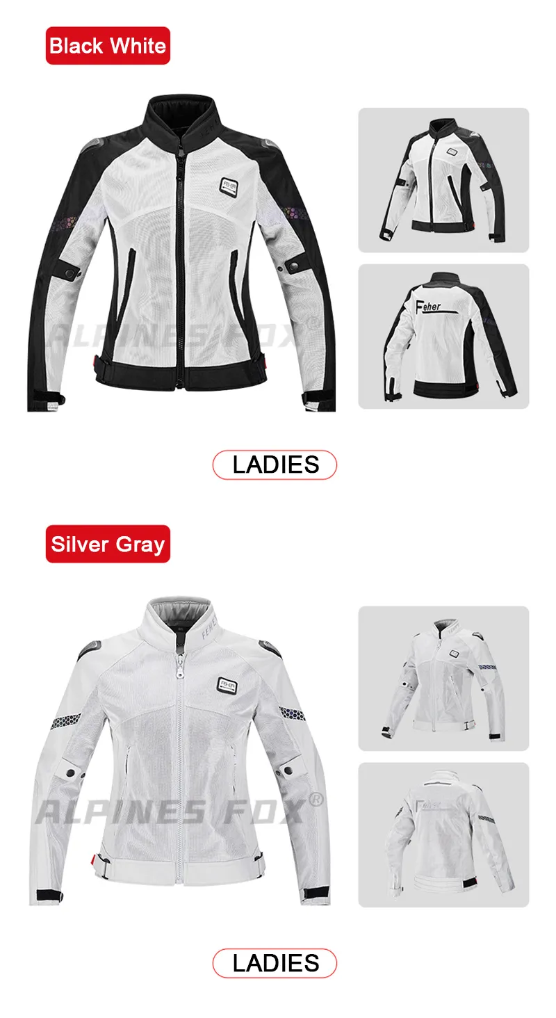 CE Certified Breathable Mesh riding jacket for Men and Women CE Certified Breathable Mesh riding jacket for Men and Women
