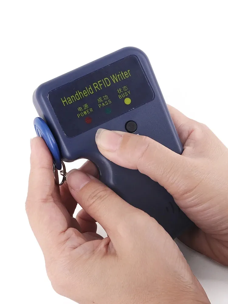 Handheld Duplicator Reader 125 kHz EM4100 Programmer Writer Copy Clone ...
