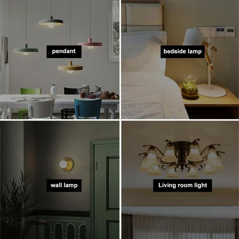 Matter A19 WiFi Smart LED Bulbs 9W RGB Voice Control Smart Lamps ...