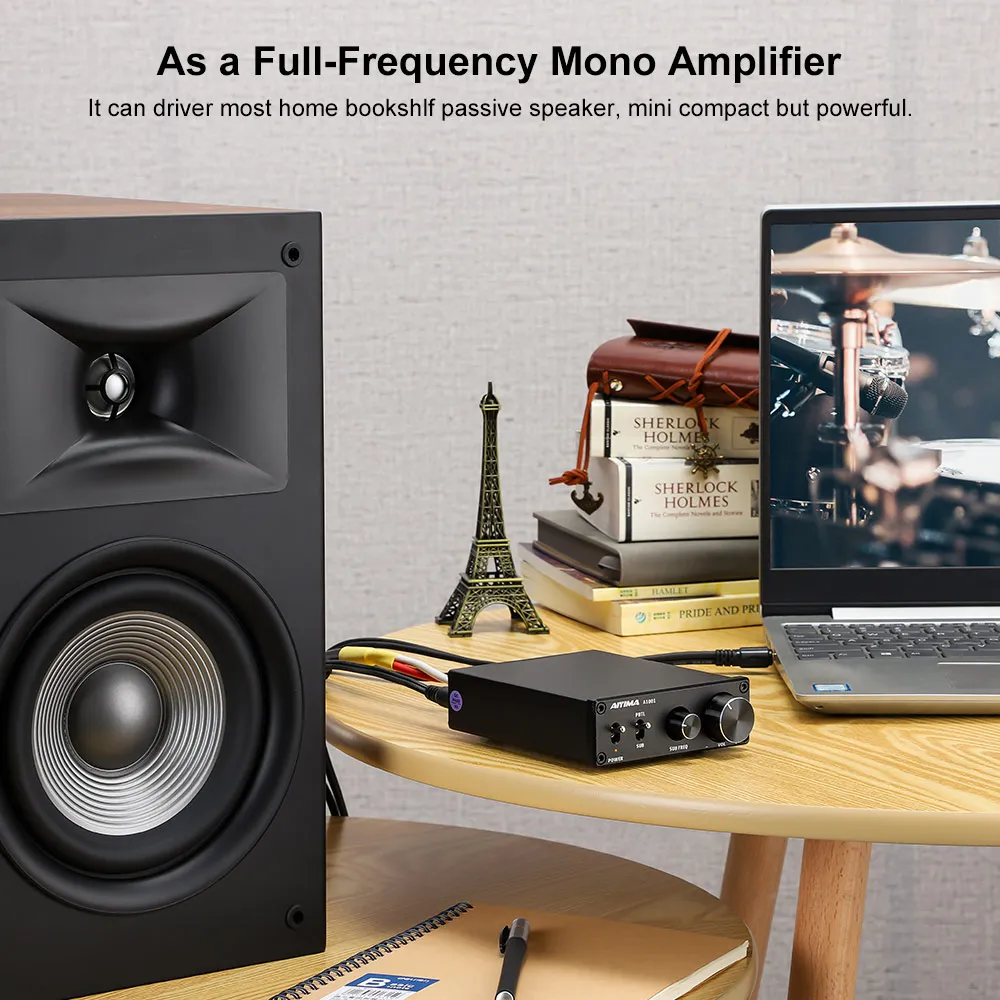 AIYIMA A1001 Full Frequency Subwoofer transimpedance...