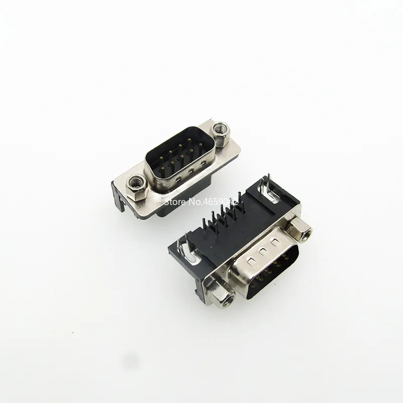 DR9 DR15 DR25 DR37 Female/Male 9/15/25/37 Pin Right-Angled D-Sub ...
