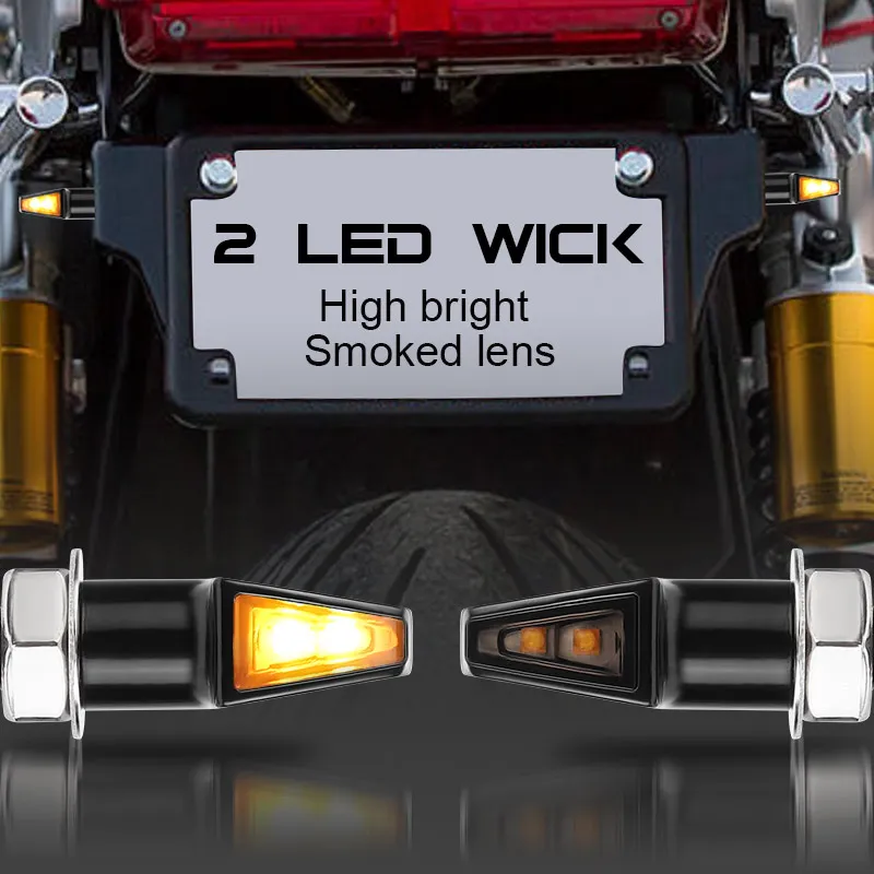 DHgate.com:2 PackUniversal 8mm Mini Arrow LED Turn Signal Indicator ...