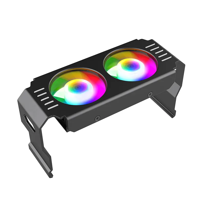 DHgate.com:D50 ARGB 4500RPM DDR2/3/4/5 Memory Heat Sink RAM Cooler Radiator w/ 6 Copper Pipes ...