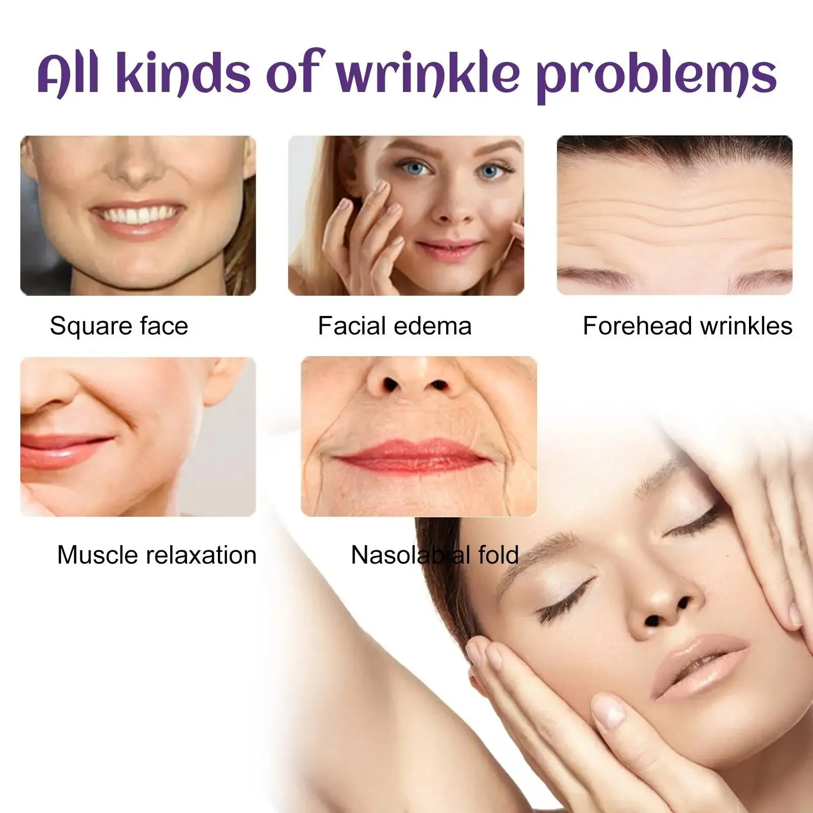Face Lift Tape Wrinkle Patches For Face, Firming Skin, Anti Wrinkle ...