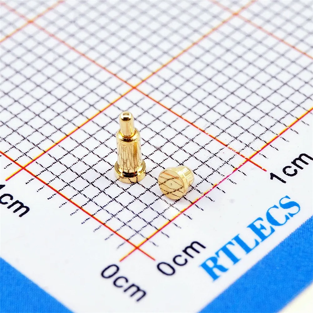 Spring Test Probe Pogo Pin Connector 5 SMD PCB Battery Contact 1.6 22mm ...