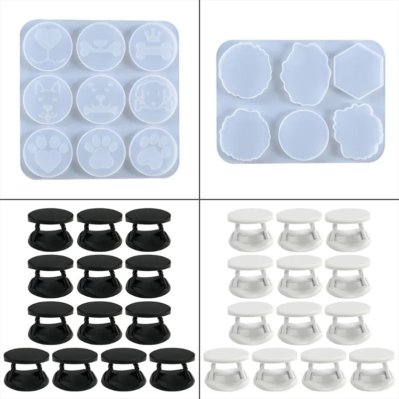 DIY mold in silicone for Mobile Phone Socket with...