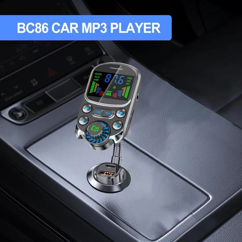 All-in-One Car MP3 Player: Wireless FM Transmitter, Handsfree Calling ...