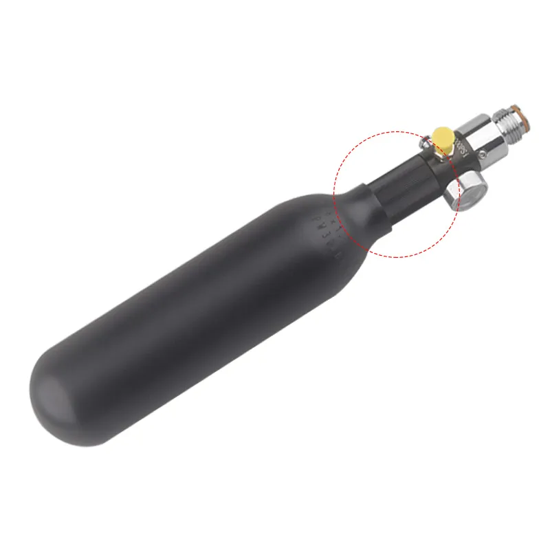 HPA Thread M18*1 Dump To5/8 18UNF Gas Cylinder Refill Filling Adapter ...