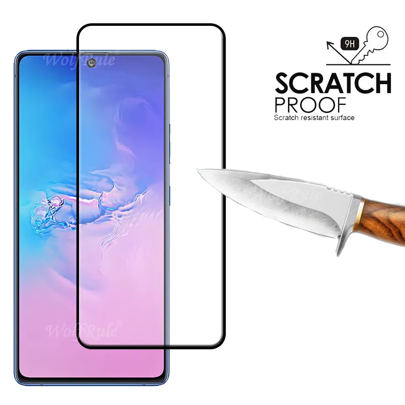 4-in-1 Tempered Glass Screen Protector for Samsung Galaxy S10 Lite with ...
