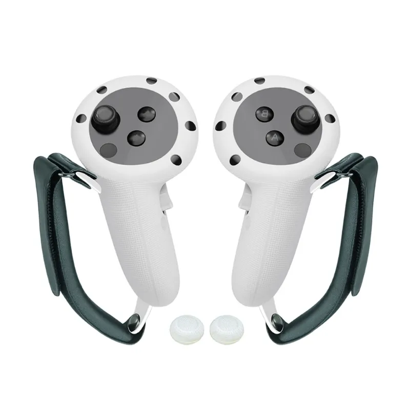 Silicone Protective Cover with Knuckle Strap for Oculus Quest 3 ...