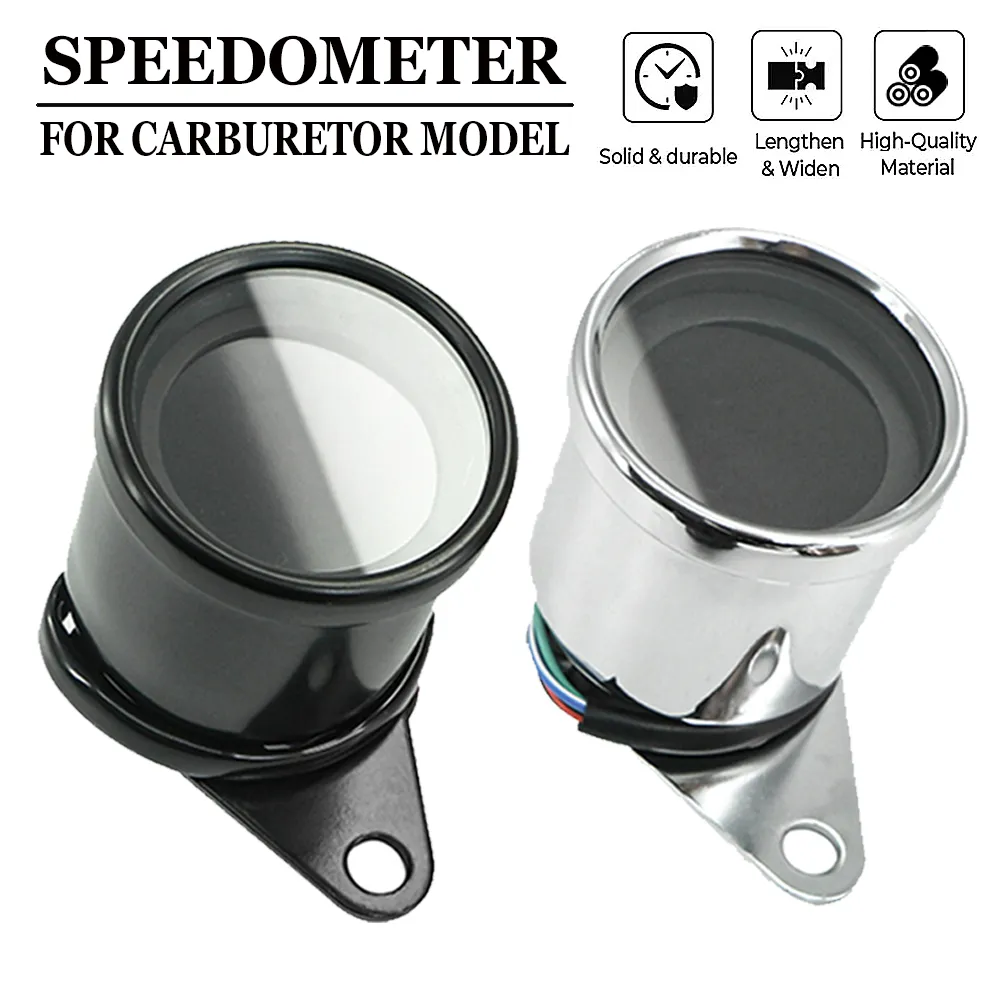 Retro LCD Digital Motorcycle Speedometer Odometer Tachometer Indicator ...