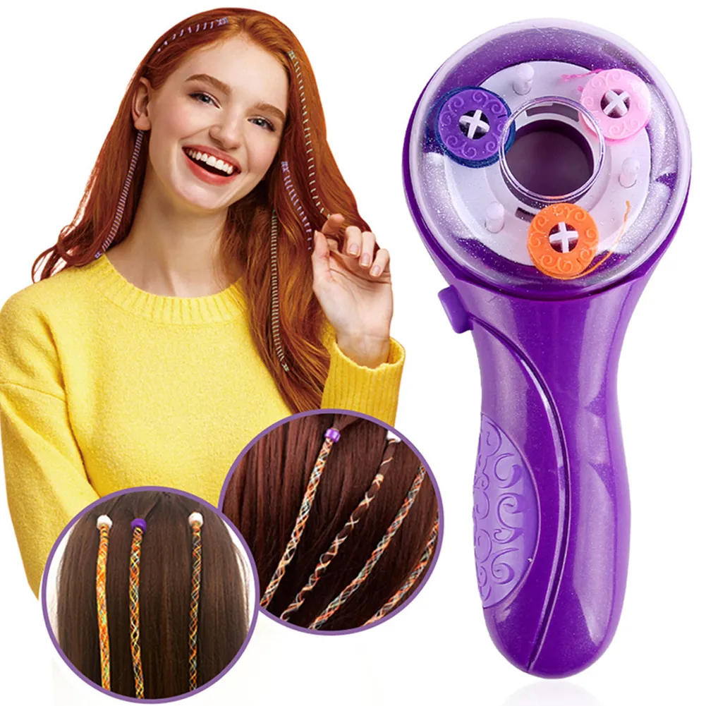 DHgate.com:2024 Electric Hair Braider Machine for DIY Hairstyles ...