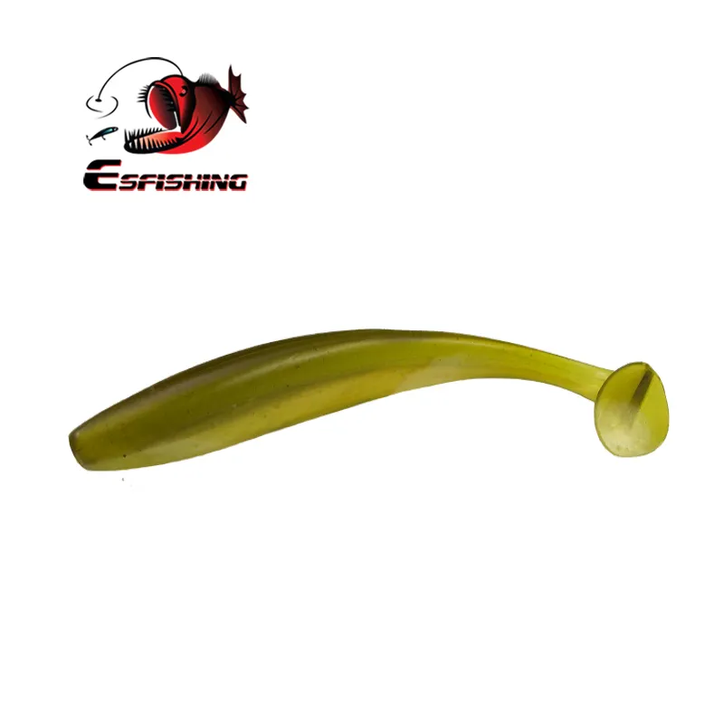 KESFISHING Soft Fishing Baits Paddle Tail Shad 50mm 0.8g Soft Rubber ...