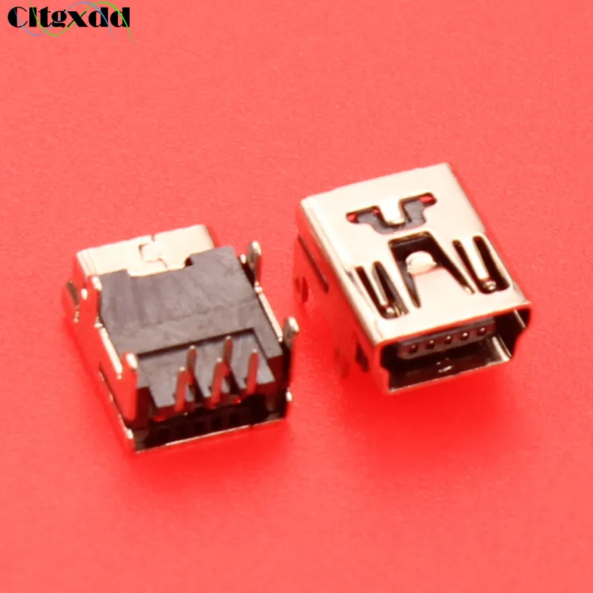 DHgate.com:Upgraded Mini USB Socket Port for MP3, MP4, USB Type-B 5pin ...