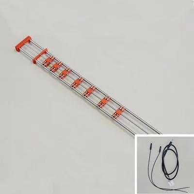 Model Train Figures HO Scale Train Roller Test Stand With 8 Trolleys ...