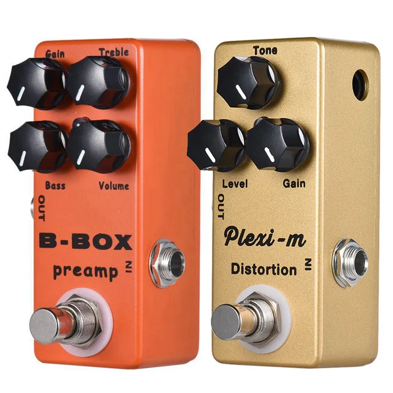 MOSKY Electric bass preamp with B-Box and Plexi-M, Overdrive Effect ...