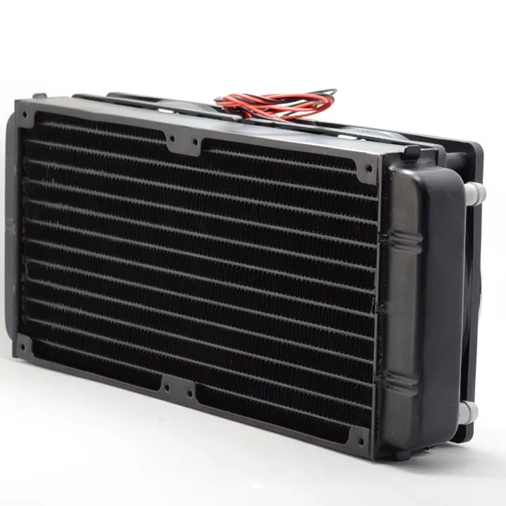 Water cooler computer with dual exhaust and drainage water-cooled ...