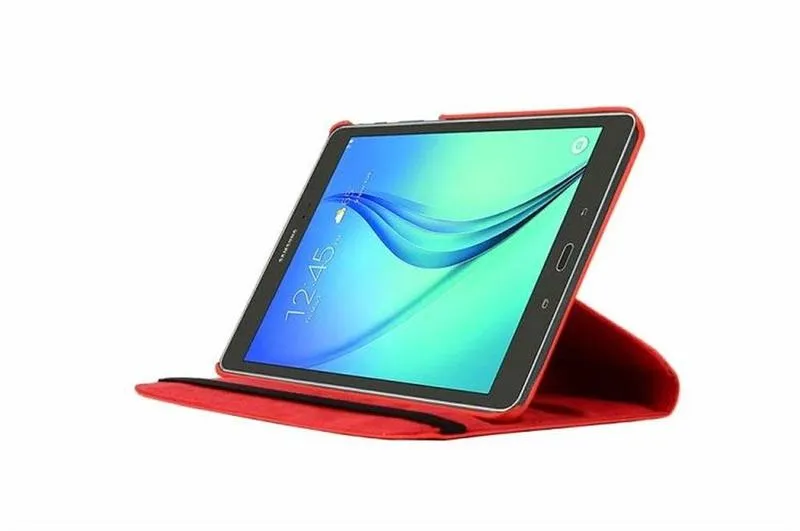 Samsung Galaxy Tab A 8.0 Inch Tablet Case 360 Rotatable PU Leather ...