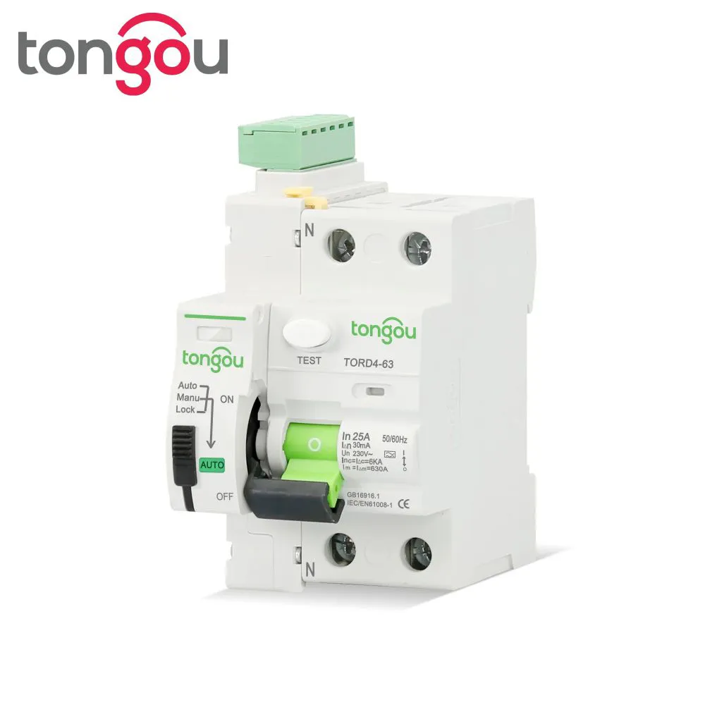 DHgate.com:RCD RCCB Type A Smart Automatic Self-Reclosing Circuit Breaker, 2P 230V 6KA, 63A ...