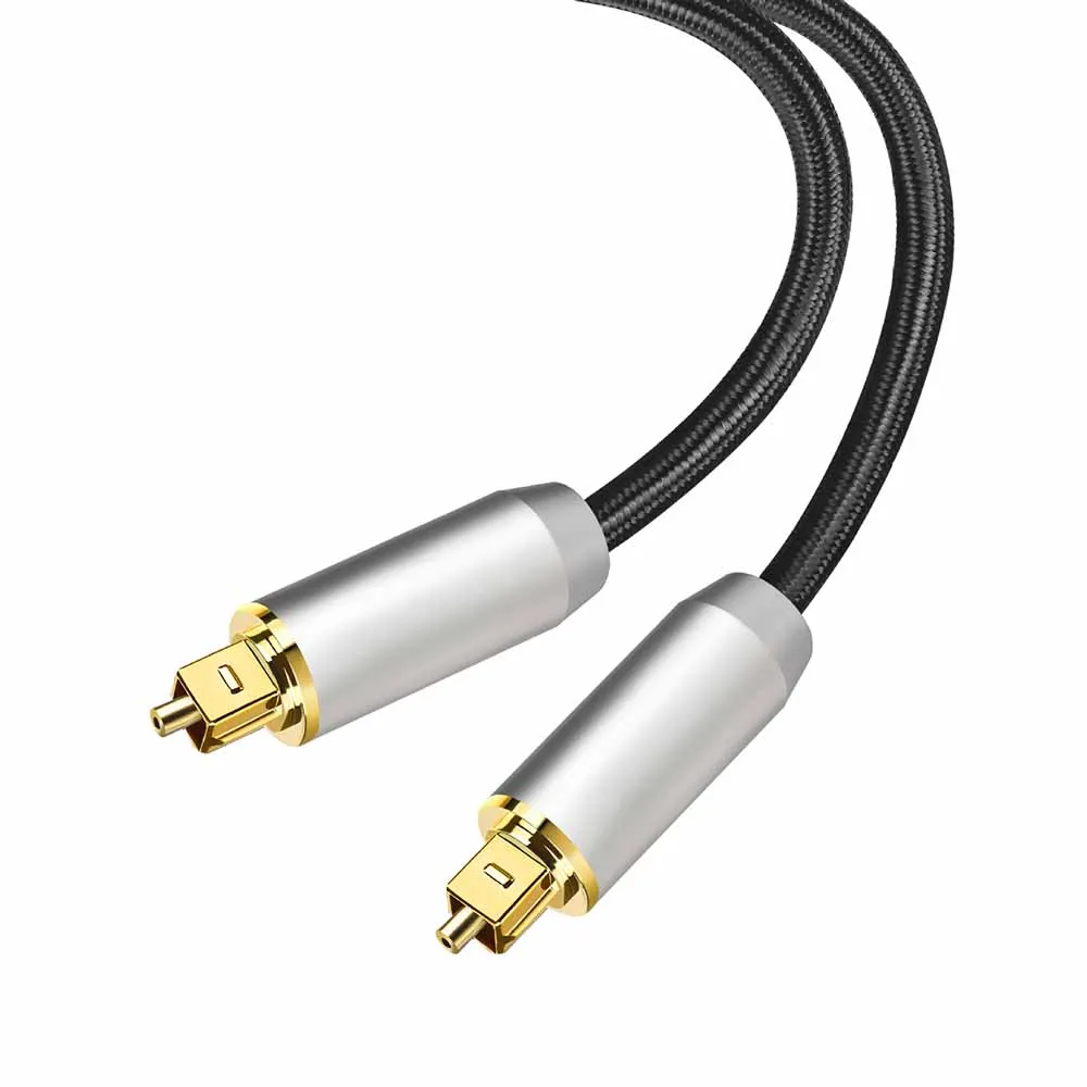 2024 Toslink Optical Audio Cable, Gold-Plated SPDIF Digital Fiber Optic ...