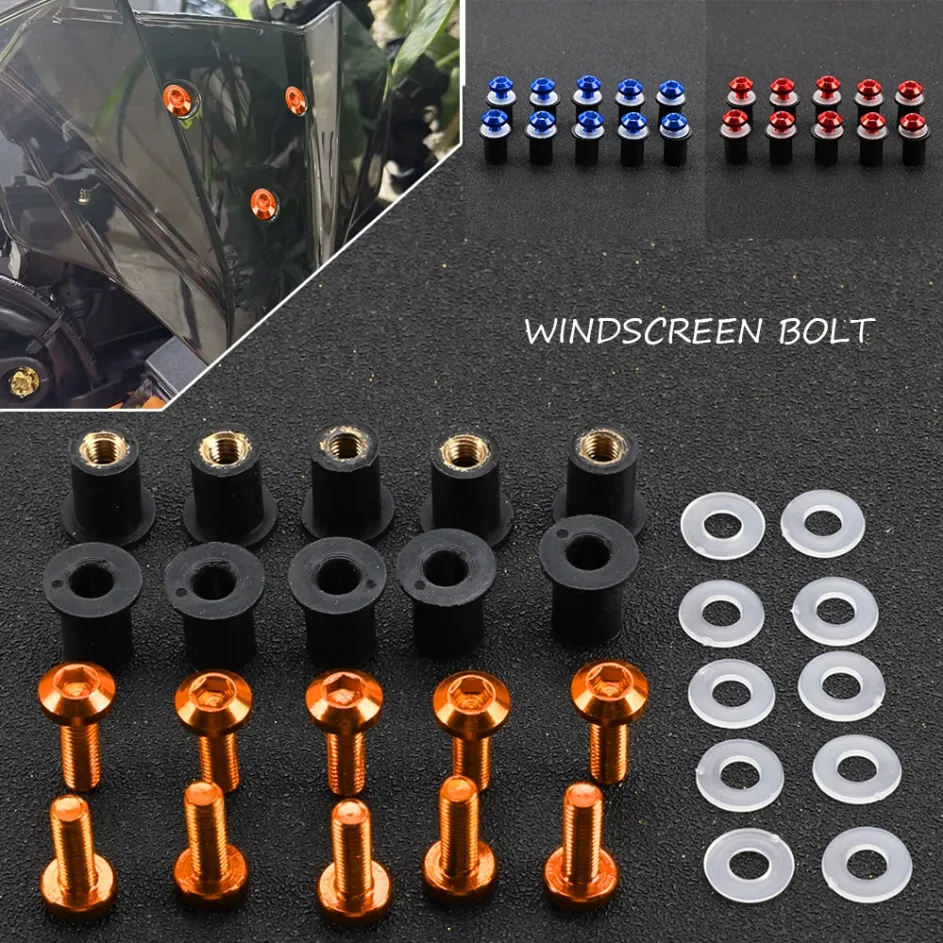 Motorcycle nuts and bolts for Bajaj Pulsar 200 NS RS AS 150 180 Dominar ...
