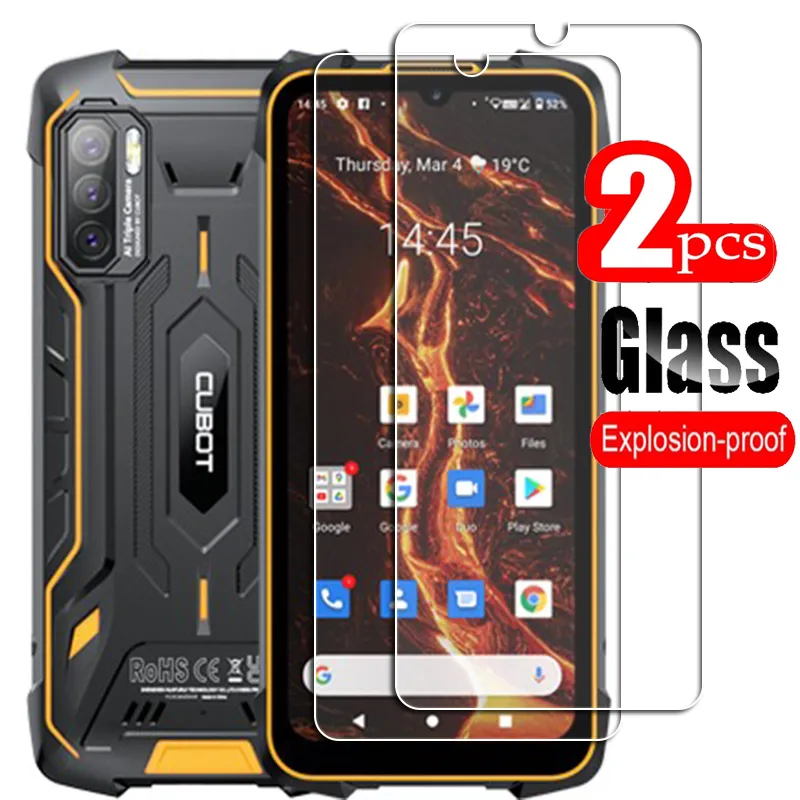 2-Pack Tempered Glass Screen Protector for Cubot Note 7, King Kong 5 ...