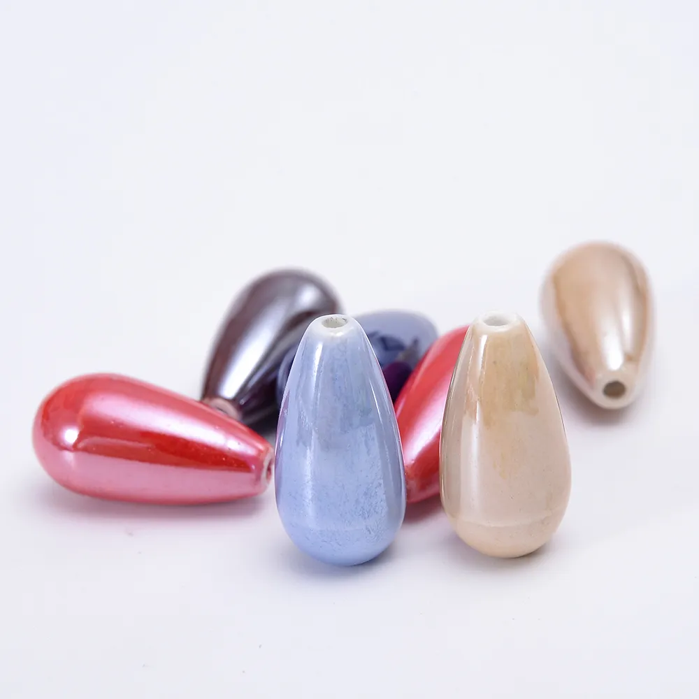 10/20/Drop Shaped Ceramic Beads 20mm Mixed... From Ddmyaug, $14.37 ...