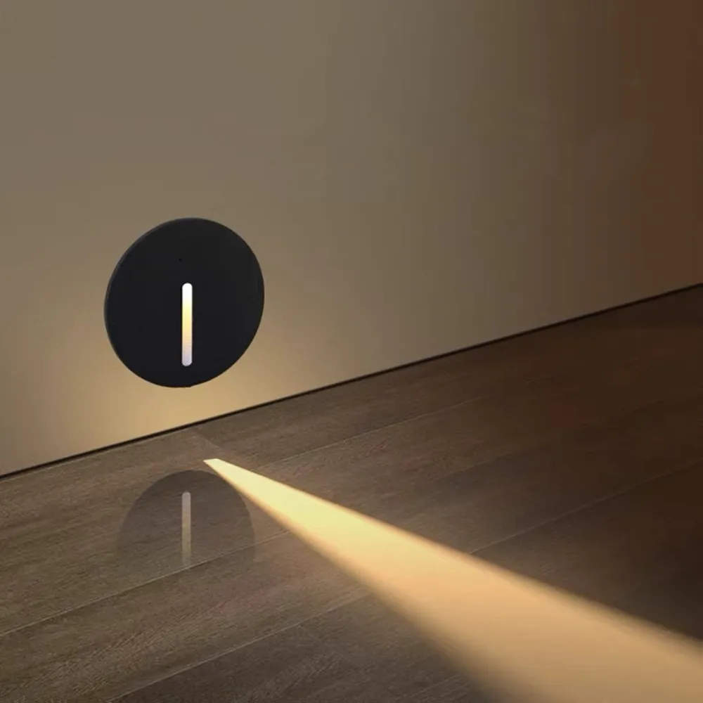 Indoor Staircase Lights LED 3W Silver/White/Black Step Wall Light AC85 ...