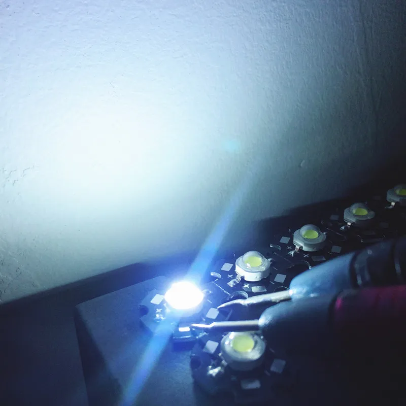High Power 3W LED Diodes Light 6500K Cool White and 3000K Warm White ...