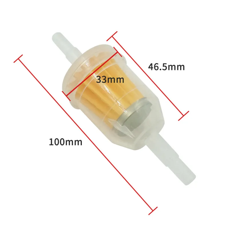 Quantity Universal Gas Fuel Filters - Motorcycle/ATV/Go Kart/Carburetor ...