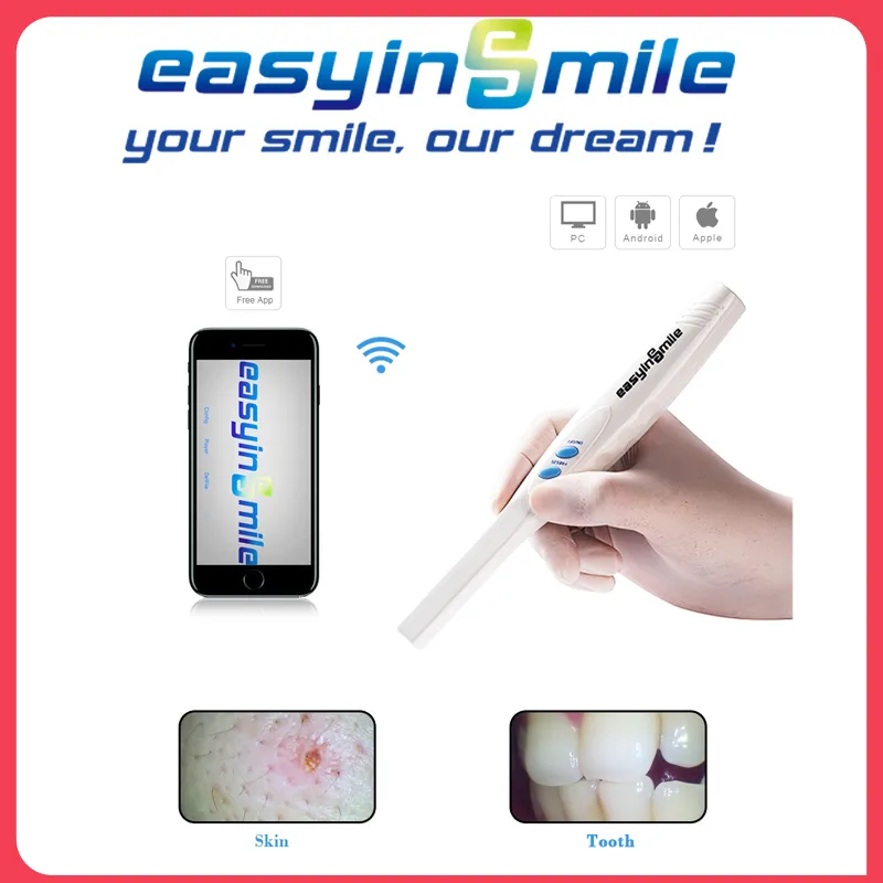 Easyinsmile Dental WIFI Intraoral Camera 3.0 Mega Pixels HD Oral ...