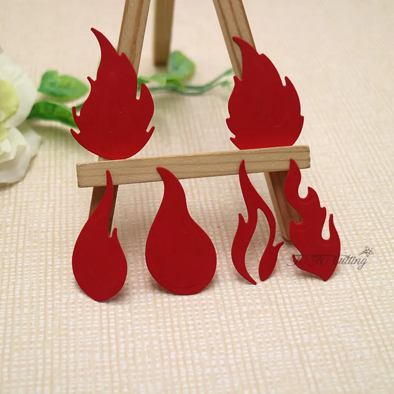 Cutting Dies Fire Flame Decorative Embossing Die Cut Mold for Paper ...