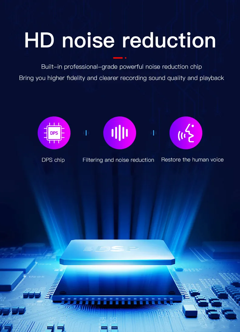 DHgate.com:8/32GB Mini Voice Recorder, Pro Dictator Device w/ Noise ...