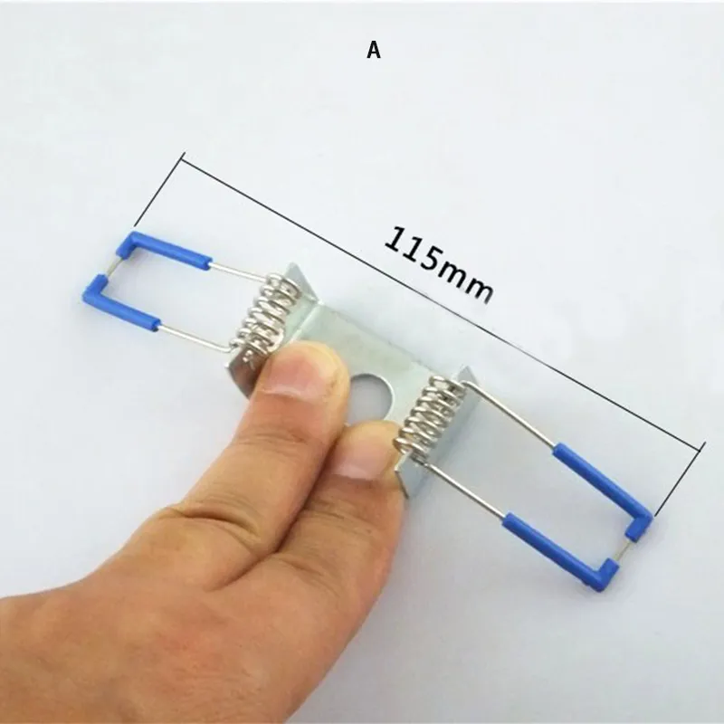 LED Panel Light Spring Clamps - Metal Brackets for Recessed Downlights ...