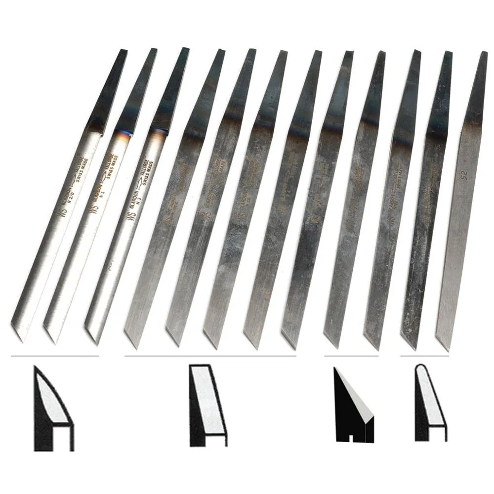 Professional Jewelry Engraving Tool Kit - Pneumatic Flat Edge Graver ...