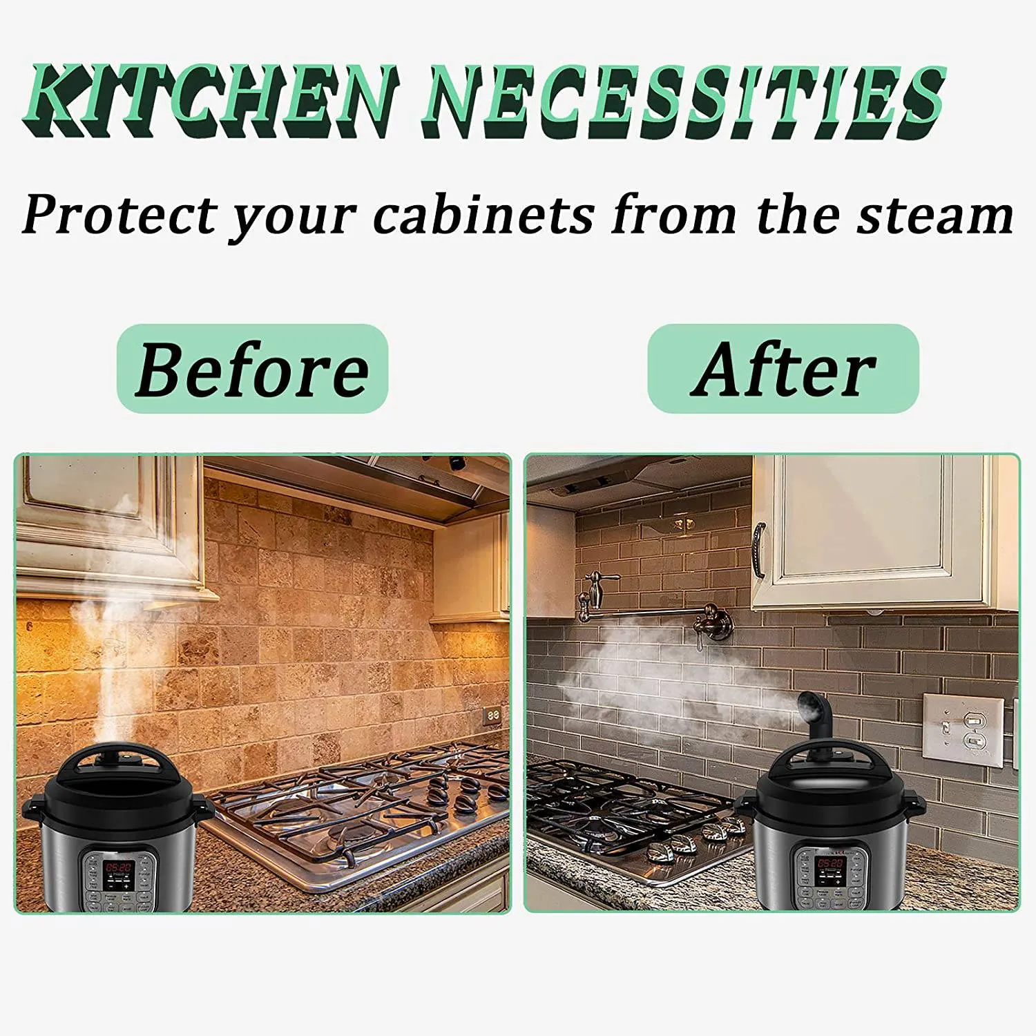 DHgate.com:Universal Steam Release Diverter for Pressure Cookers (Black ...