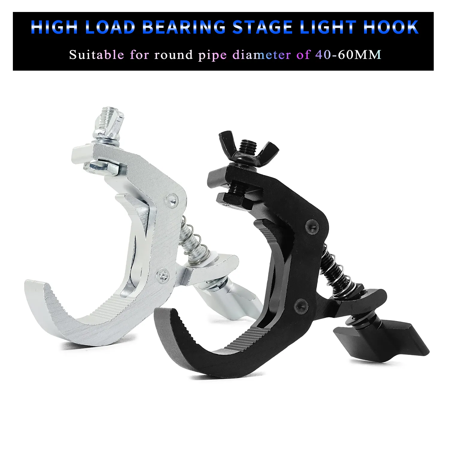 DHgate.com:Pro Aluminum Stage Light Hooks (2-Pack) - 40-60mm Hook Clamp ...