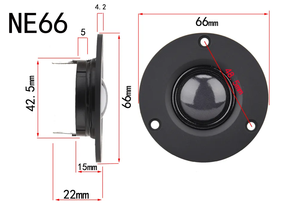 DHgate.com:HIFIDIY LIVE Silk Tweeter Speaker, 6OHM 30W Neodymium Strong ...