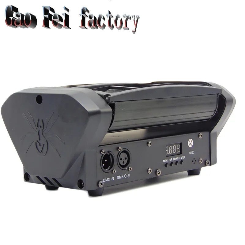 Mini DMX Spider RGBW Moving Head LED Stage Lighting Effect for Parties ...