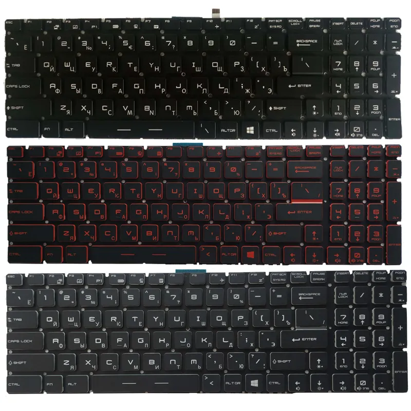DHgate.com:2024Russian Laptop Keyboard for MSI MS-16P3/P4/P5 GF62/VR ...