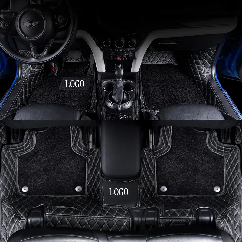Left Rudder Car Floor Mats Anti-Slip Foot Pad Carpet for MINI Cooper ...