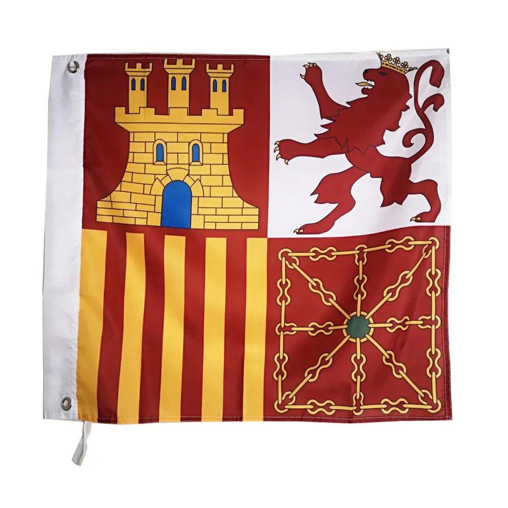 Custom Printedaval Jack of Spain Flag flag banners - 3x3FT Polyester ...