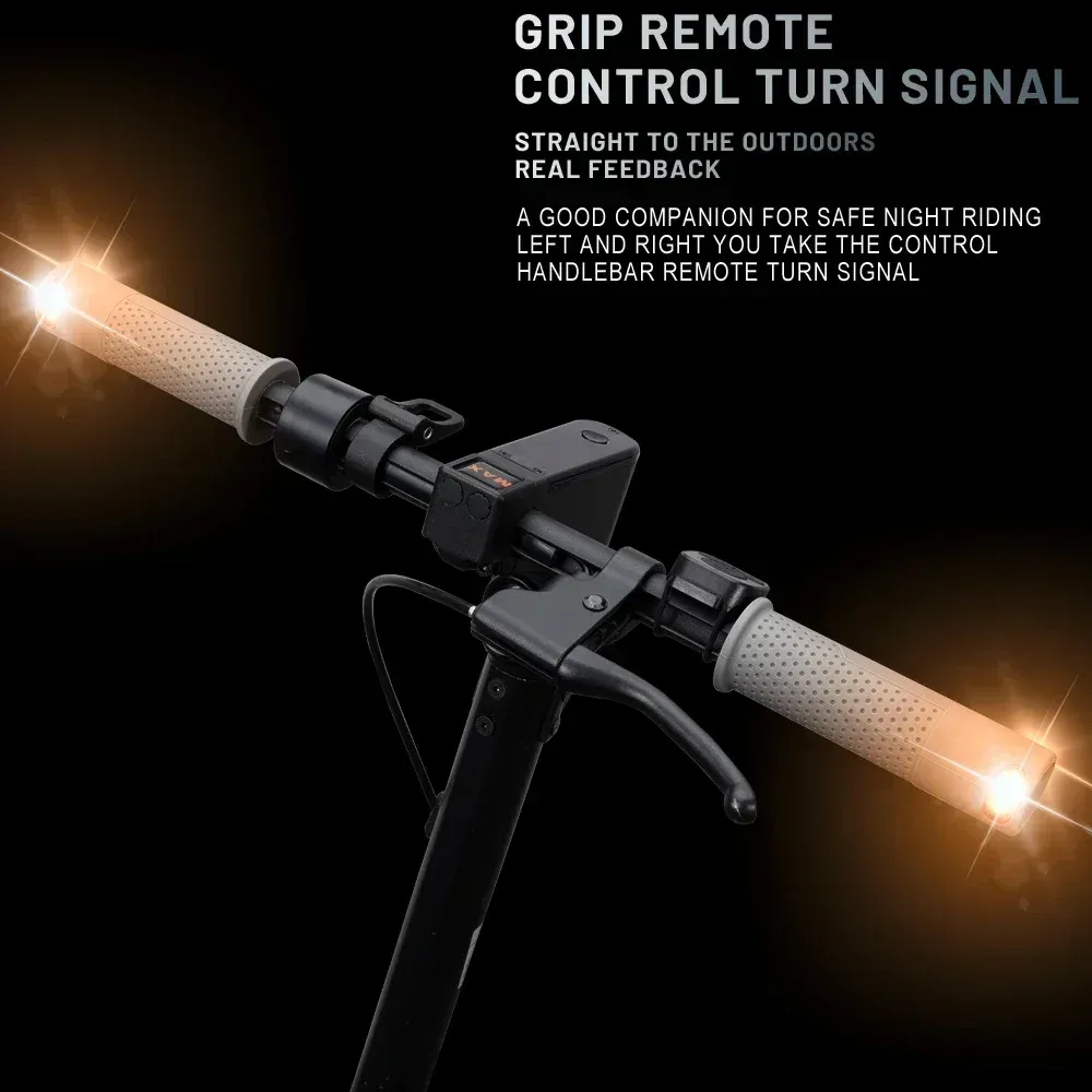 Upgraded Turn Signal LED Light Indicator Handlebar for Ninebot Max G30 ...